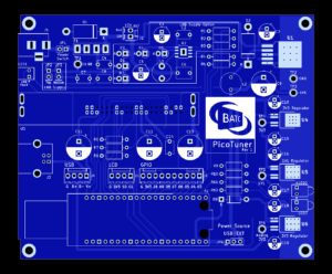 PicoTuner version 3 blank PCB – British Amateur Television Club